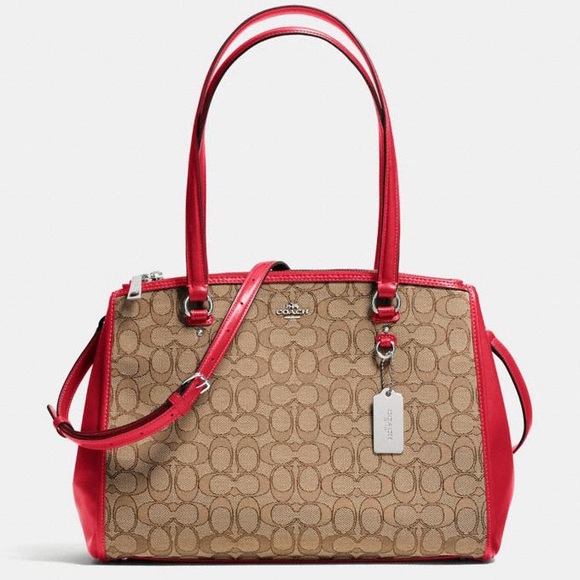 Coach | Bags | Nwt Coach F3692 Stanton In Signature Jacquard | Poshmark